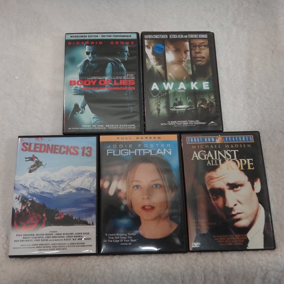 Media | Action Adventure Movie 5 Pack Dvd Lot | Poshmark
